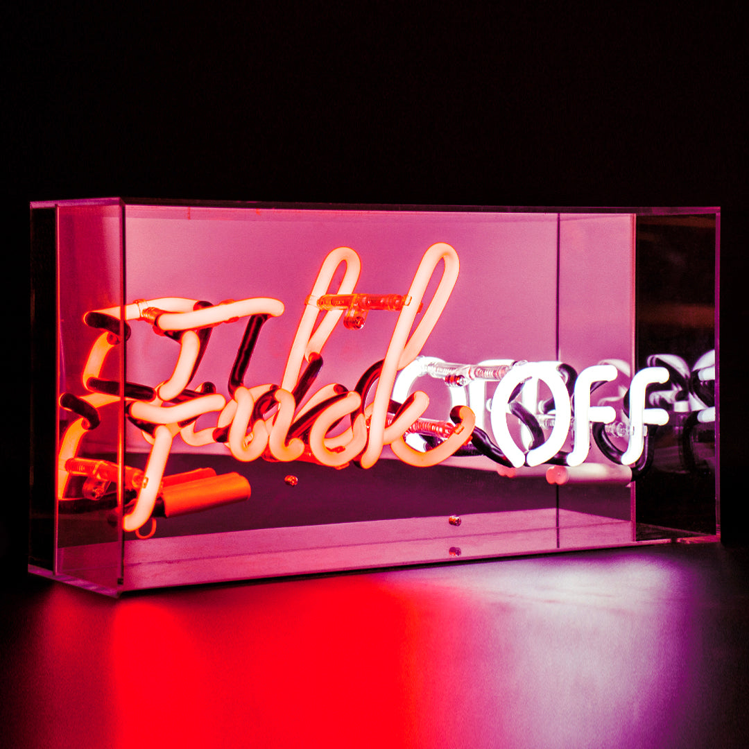Fuck Off Neon Sign – Aloof Icon